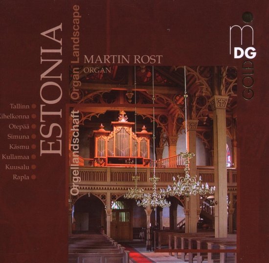 Martin Rost - Orgellandschaft Estland (CD), Martin Rost | Muziek | bol