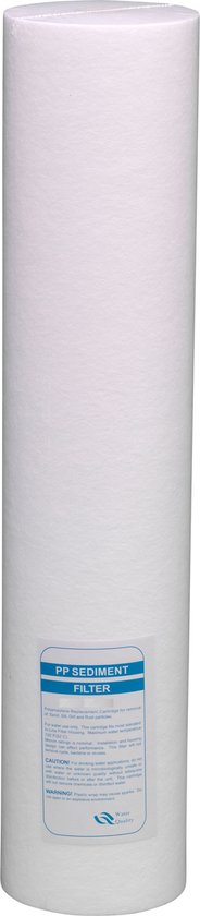 PP - Polypropyleen drinkwater filter patroon 20inch/50cm - 20 micron | bol