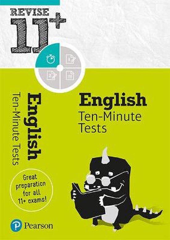 Pearson REVISE 11+ English Ten-Minute Tests for the 2023 and 2024 exams ...