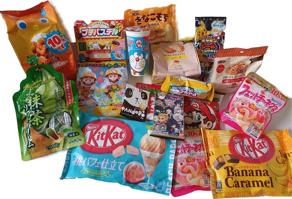 Japan Surprise Snack Box Medium - KitKat - Pocky - Koek - Snoep - Anime ...