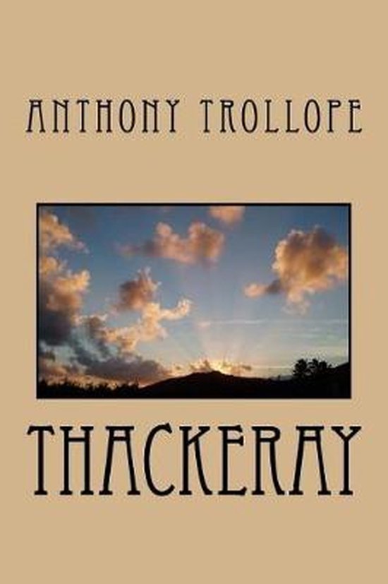 Thackeray | 9781978422216 | Anthony Trollope | Boeken | bol.com