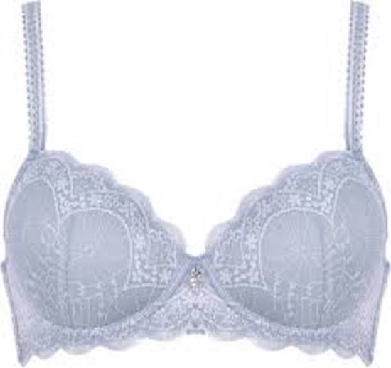 Naturana padded beugel BH maat 80A grijsblauw | bol