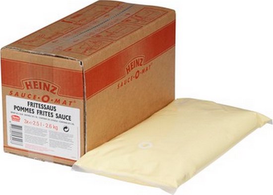 Heinz sauce o mat fritessaus (3x 2.5 liter) | bol