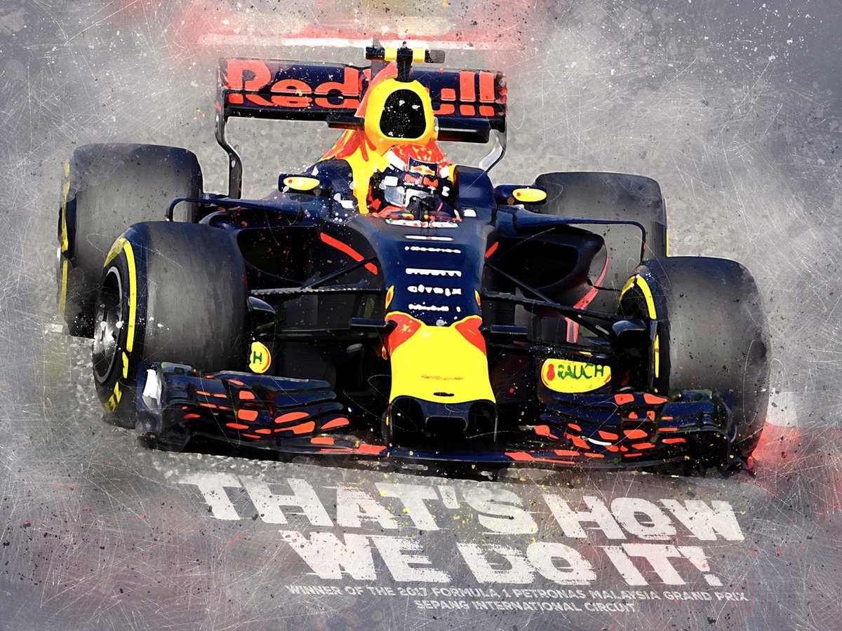 Max, tweevoudig wereldkampioen Formule 1 - Schilderij - “That’s how we do it” 80x60... | bol.com