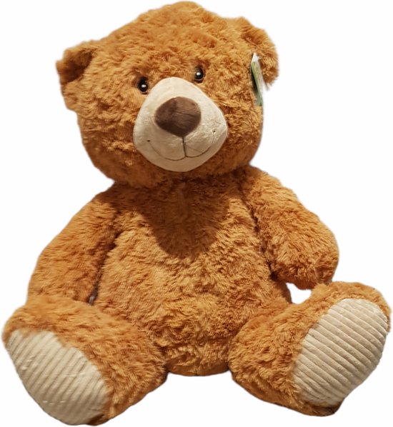 Super zachte pluche knuffelbeer 60 cm - Pluche knuffel beer ...