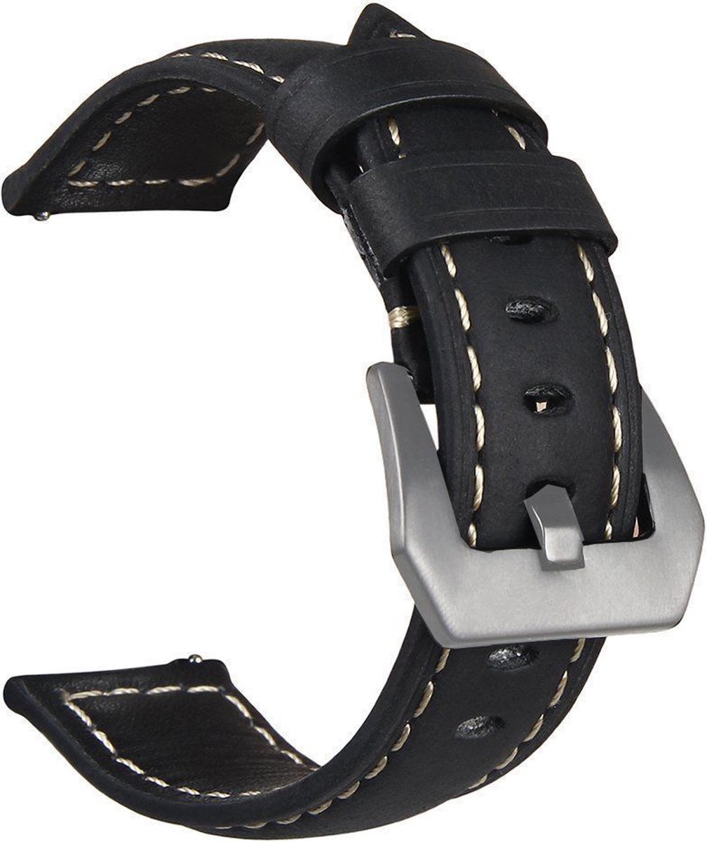 Smartwatch bandje - Geschikt voor Samsung Galaxy Watch 3 45mm, Gear S3 ...