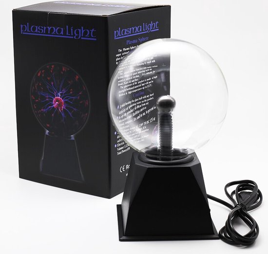 Noiller Plasma lamp - Plasma bol - Plasma - Plasma ball - Bliksem lamp ...