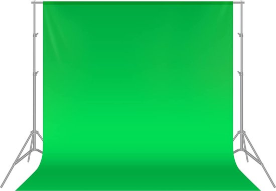 Neewer Fond pour studio photo, fond vert, 1,8 x 2,8 m, en mousseline ...