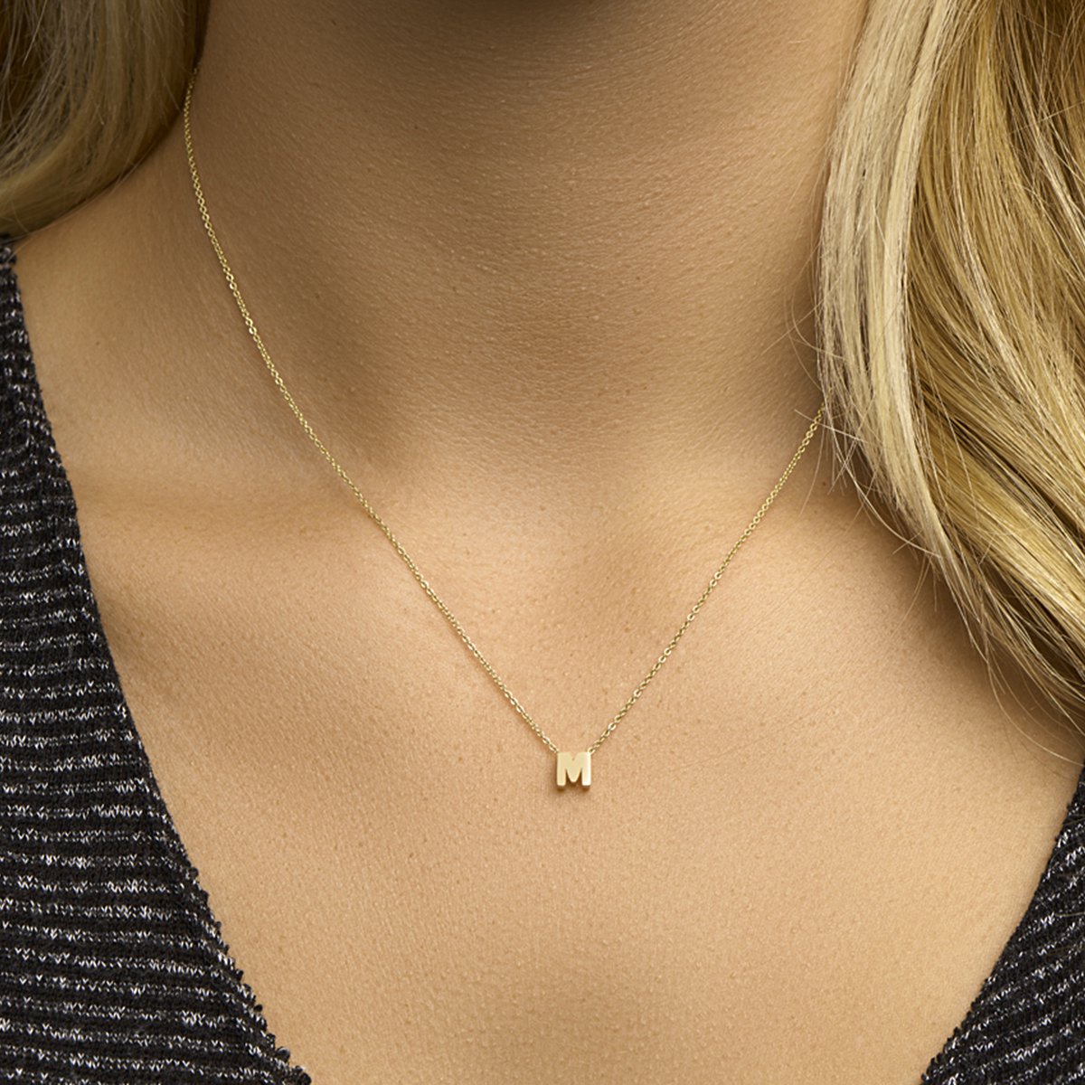 Collier Letter 41 - 43 - 45 Cm | bol.com
