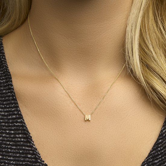 Collier Letter 41 - 43 - 45 Cm | bol.com