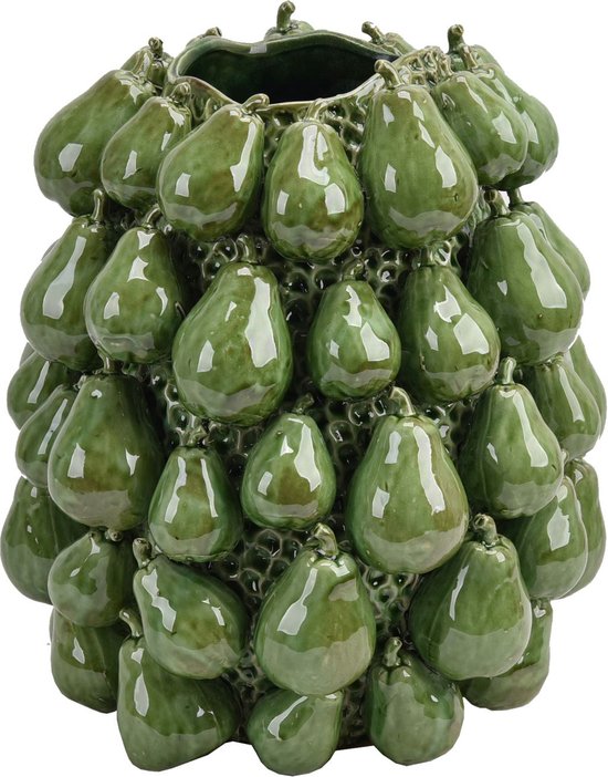 Vaas "All Pears" Ø32.5x36 cm groen (peren) | bol.com