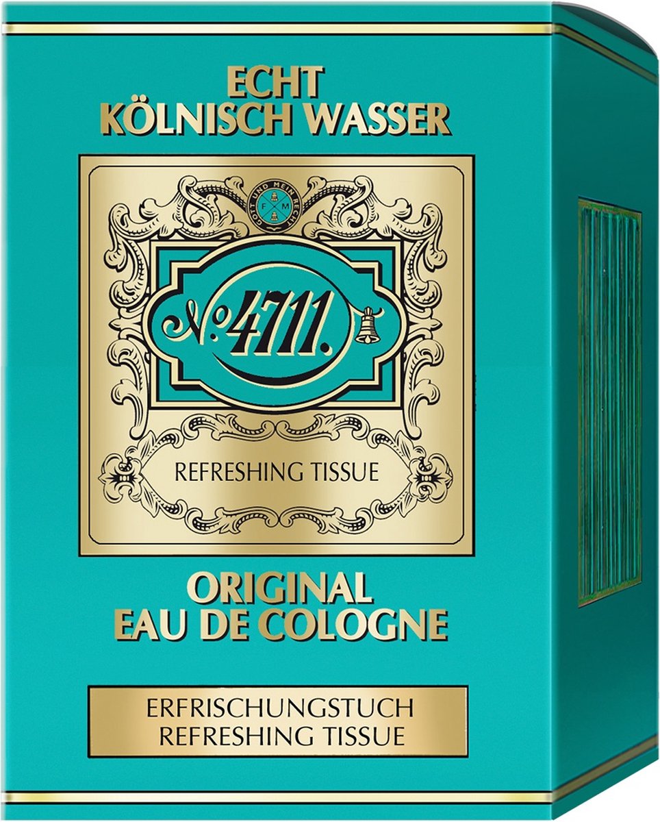 4711 Original Refreshing Eau de Cologne Tissue - 10 stuk | bol