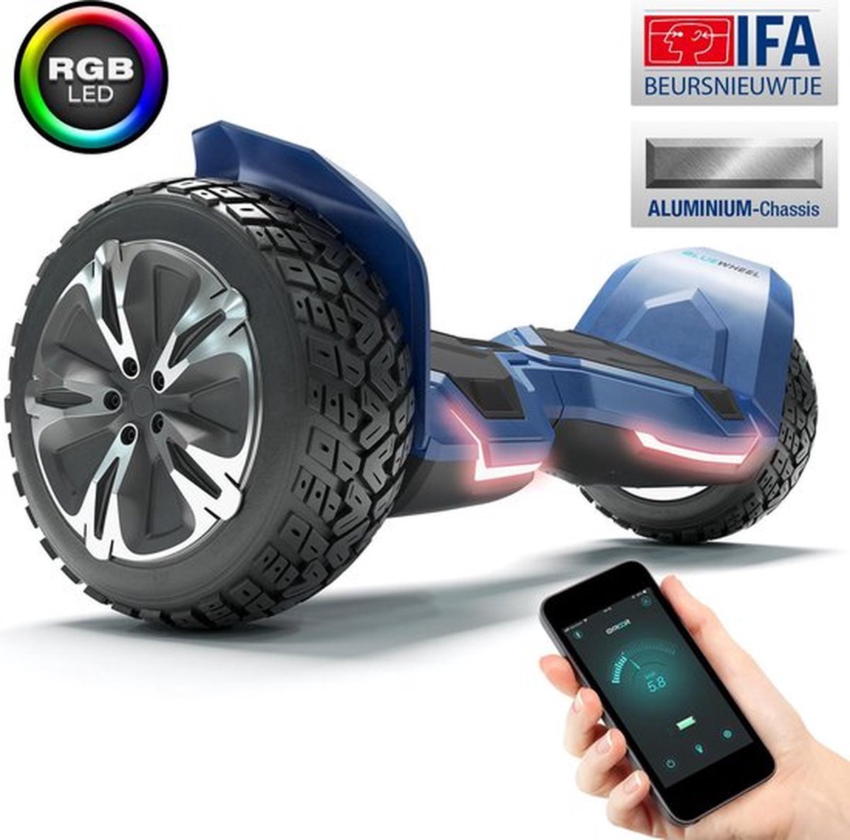 Hoverboard met Hoverkart |8.5 Inch Wielen | Oxboard | Elektrische Step ...