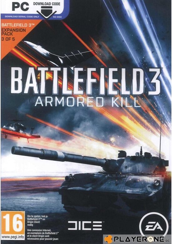 Battlefield 3: Armored Kill - Code In A Box - Windows | Games | bol