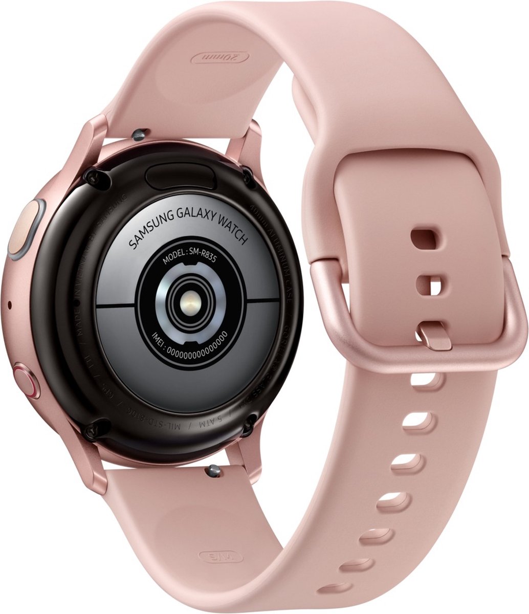 Samsung Galaxy Watch Active2 - Aluminium- Smartwatch - 40 mm - 4G/LTE ...