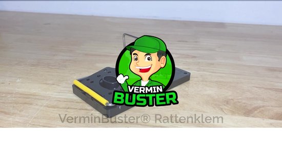 VerminBuster Rattenval 6 stuks - Rattenklem - Rat Trap - Rattenvallen ...