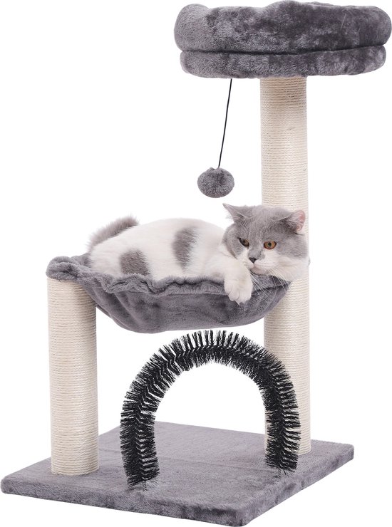 LOODS 21 Krabpaal met Mandje - Katten Speelplek - Kattenmand | bol.com