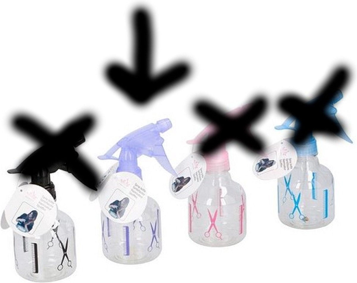 Kappersspuit - Kapper spray - Water spuit - Waterverstuiver - Paars ...
