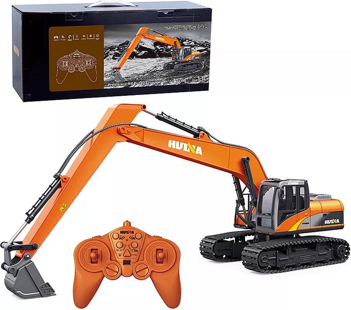 Huina 1551 - RC Graafmachine - Schaal 1:14 | bol.com