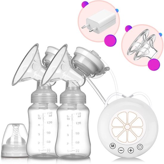 Borstkolf Dubbel - Elektrische Kolf Machine - Borstvoeding - Apparaat ...