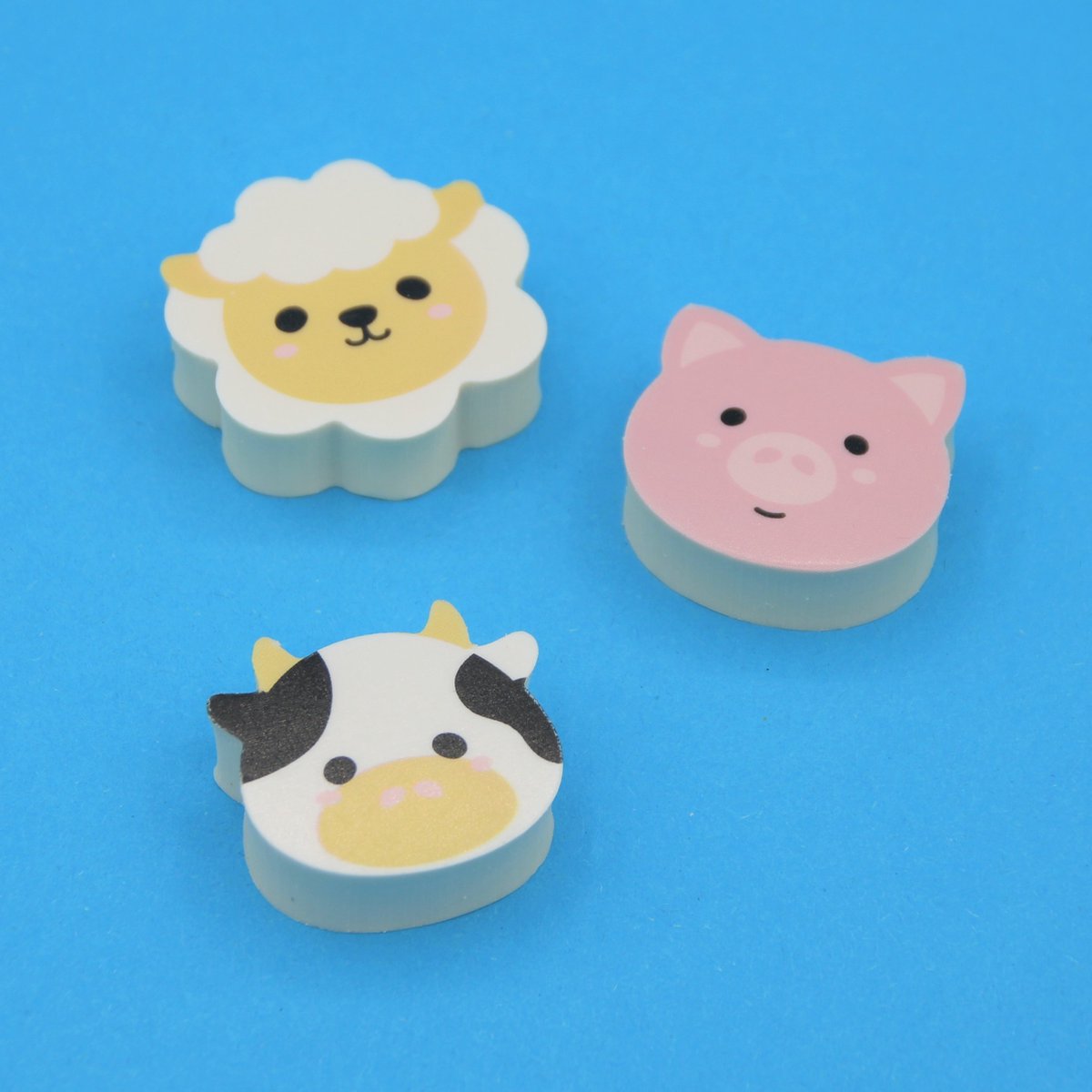 gum Boerderij Schaap Koe Varken 3 stuks | bol.com