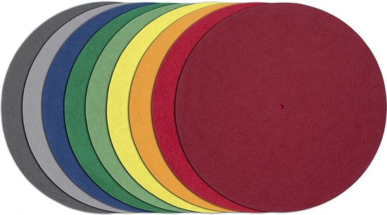 Pro-Ject Vilt mat 300mm rood Platenspeleraccessoire | bol.com