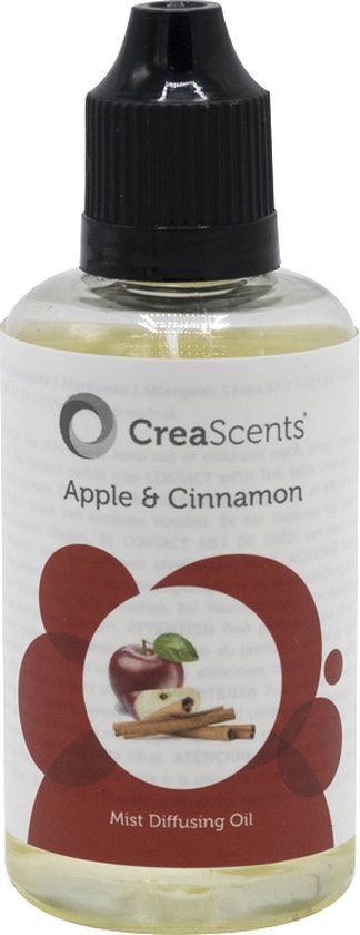 Creascent Mist Diffuser Oil 50ml Apple Cinnamon | bol.com