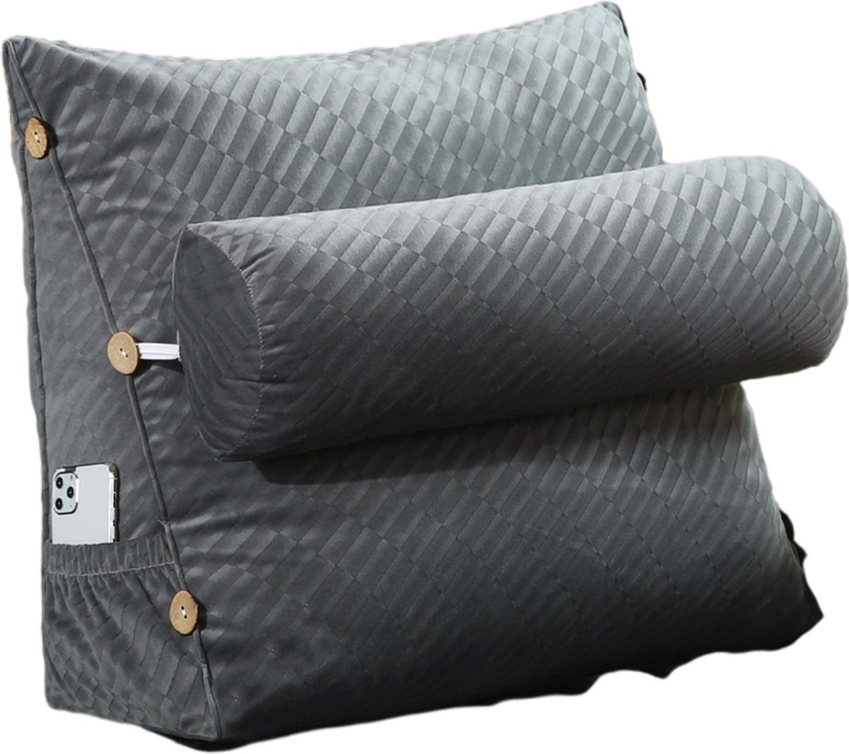 Coussin de lecture Dossier triangulaire Groot Coussins de dossier ...