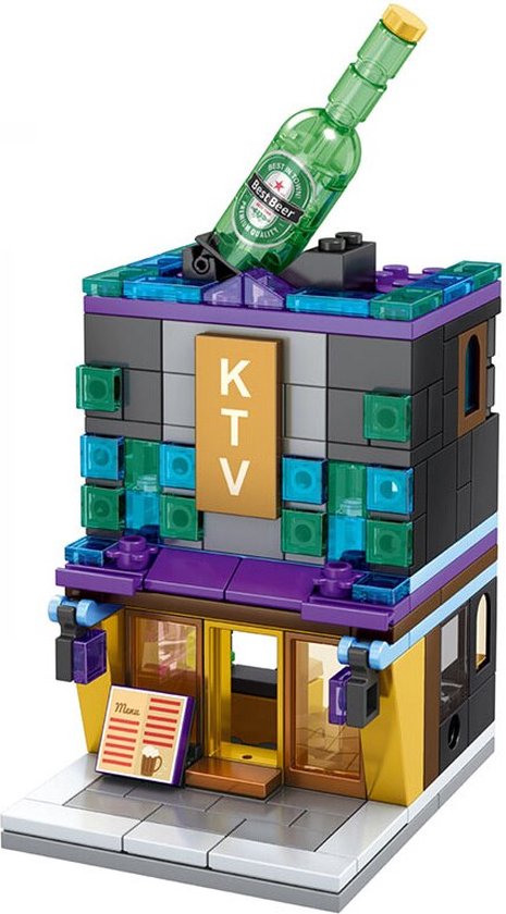 Jobber Toys - Bouwpakket - Bar - Miniatuur - Modelbouw | bol.com