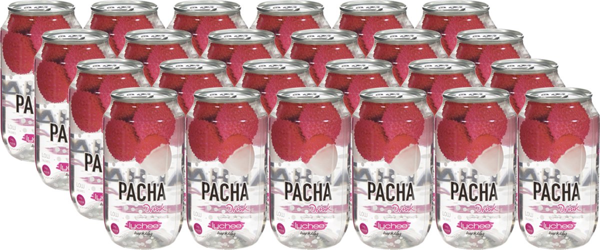 Pacha Drink Lychee 24 x 330ml | bol.com