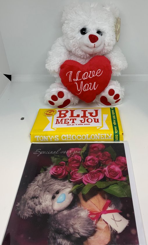 ValentijnBeer WIT 20 cm - 14 februari - Met Valentijns Tony Choconelly ...