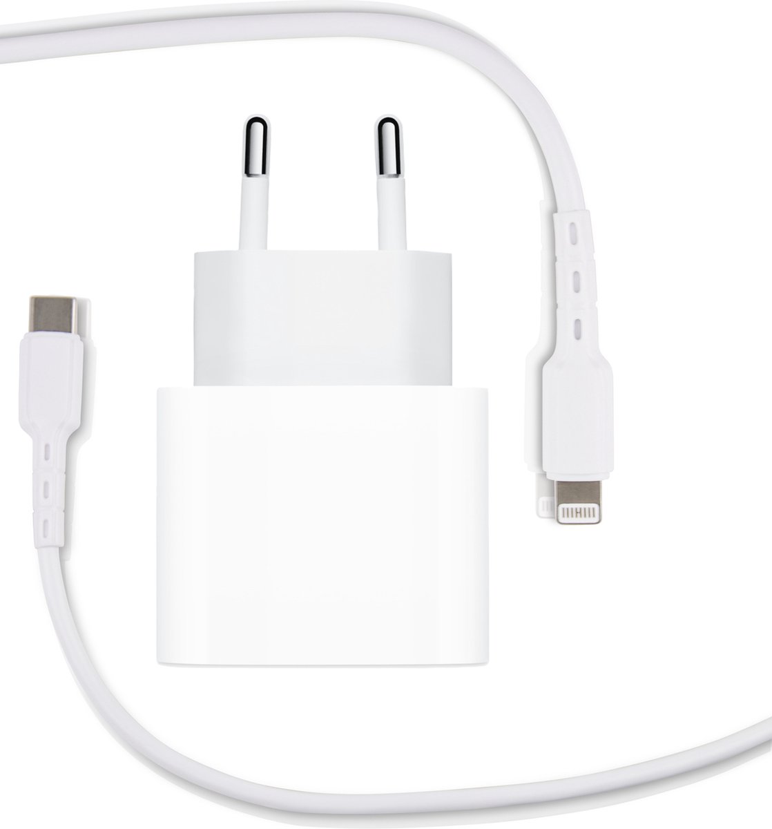 iPhone 13 oplaadstekker 20W USB-C Power oplader met kabel Voor Apple ...