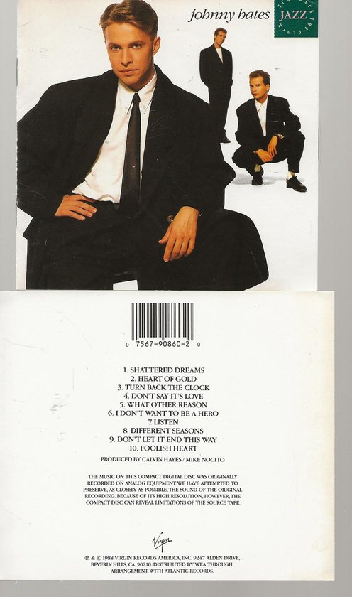 Turn Back the Clock, Johnny Hates Jazz | CD (album) | Muziek | bol