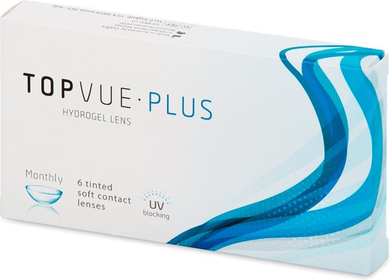 TopVue Plus (6 lenzen) Sterkte: +3.75, BC: 8.60, DIA: 14.30 | bol
