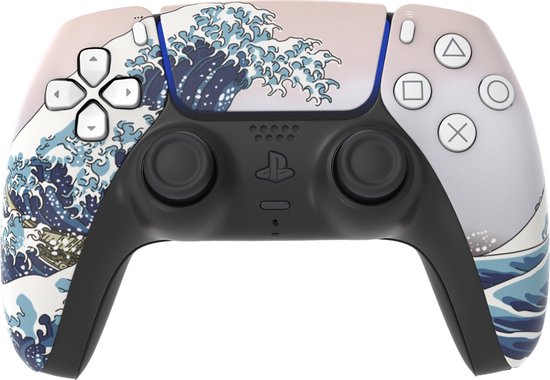 CS DualSense Draadloze Controller PS5 - Great Wave Custom | bol.com