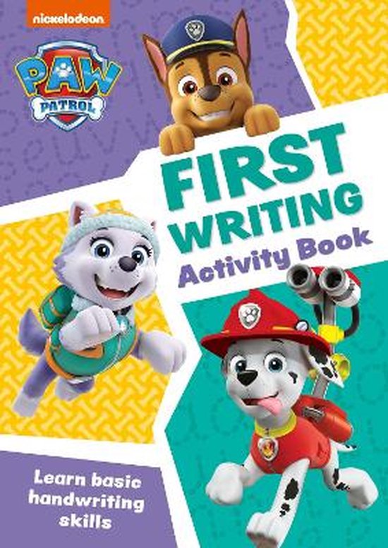 Paw Patrol - PAW Patrol First Writing Activity Book | 9780008461522 ...