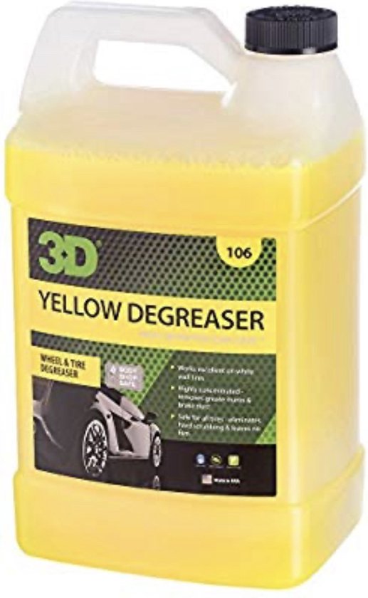 3D yellow degreaser - gallon | bol