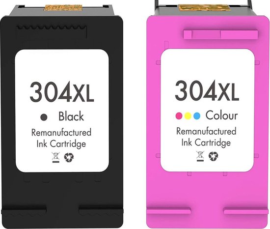 Huismerk 304 XL voor HP 304 304XL- Inktcartridge - zwart en kleur Hoge ...