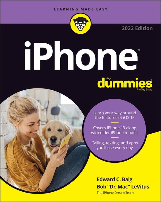 iPhone For Dummies (ebook), Edward C. Baig | 9781119837176 | Boeken ...
