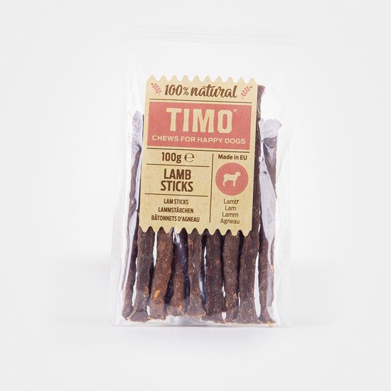 Timo Sticks 100 g - Hondensnacks - Lam | bol