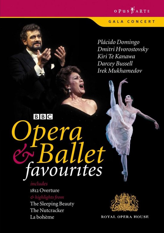 Domingo/Te Kanawa/Royal Opera House - Opera & Ballet Favourites (DVD ...