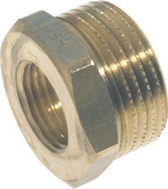 Bonfix draadfitting messing dop messing bi.dr. 1/2 | bol