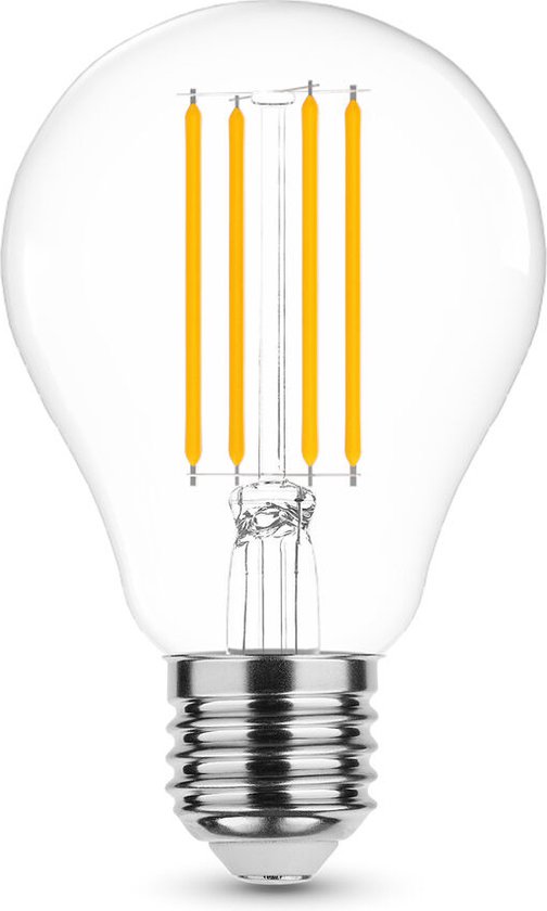 Modee Lighting - OP=OP LED Filament lamp dimbaar - E27 A60 10W - 2700K warm wit licht | bol.com