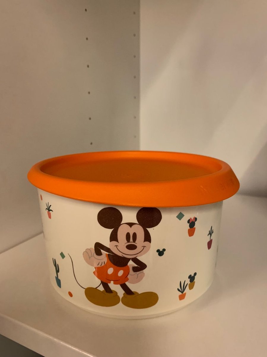 Tupperware Mickey & Minnie mouse retro (set van 2) | bol.com