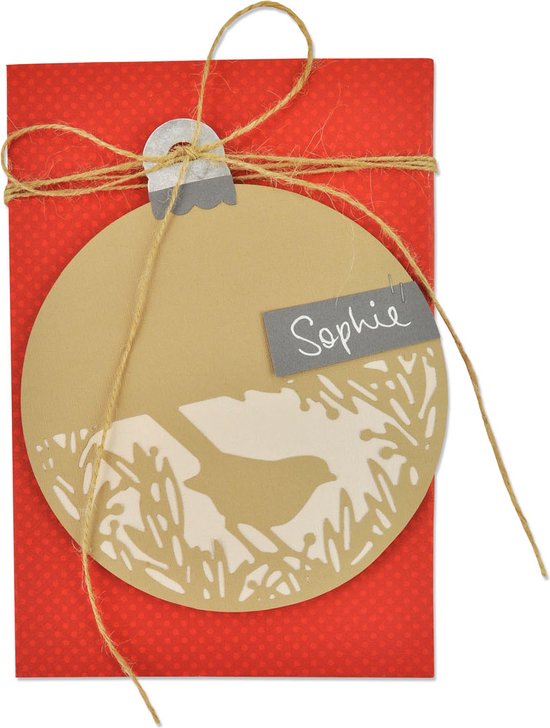 Sizzix Thinlits Snijmal - feestelijke vogel set - 3 stuks | bol.com