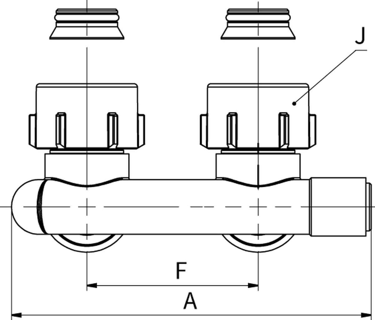Simplex inversiemodule met haakse schroefdraadaansluitingen voor ...