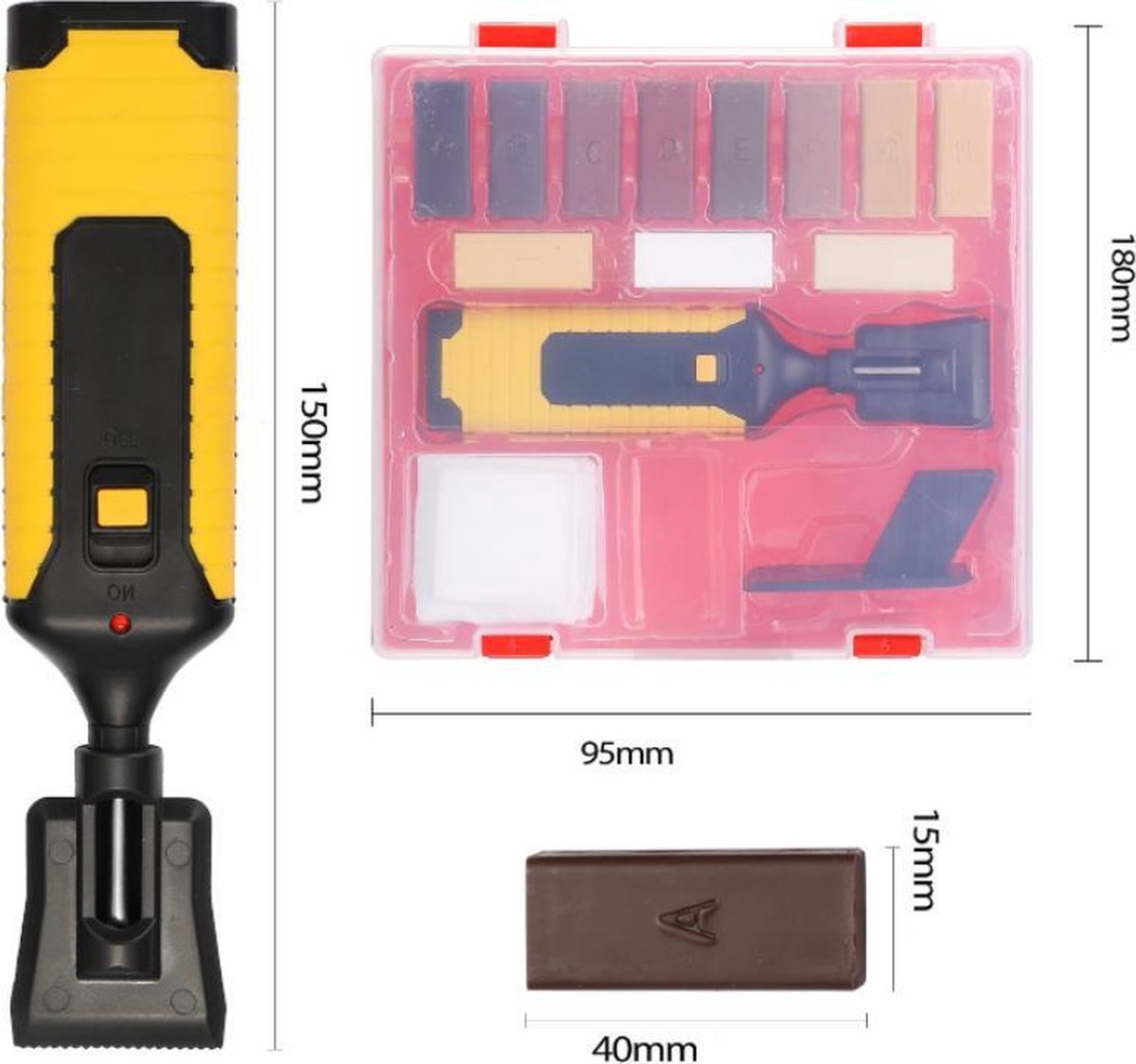 Laminaat Reparatie Kit - Laminaat Repareren - Vloeren - Werkblad ...