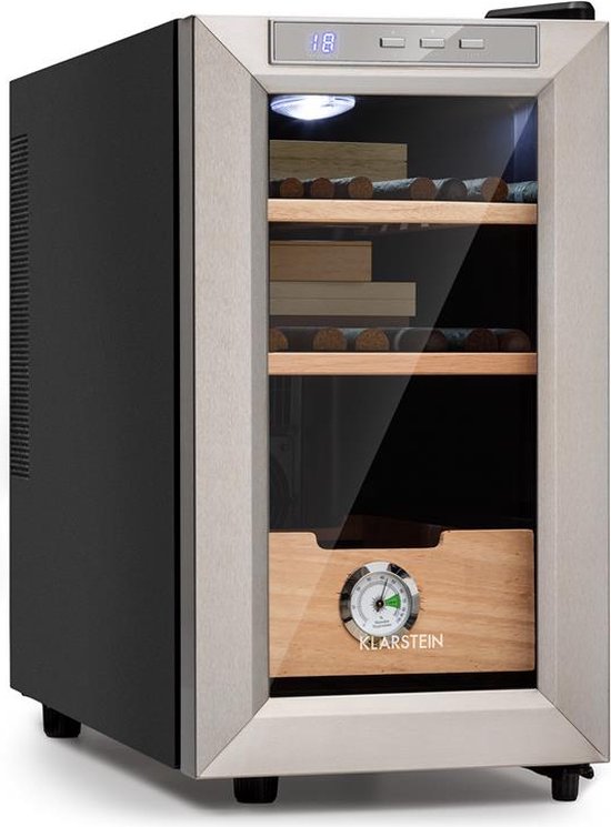 Klarstein El Presidente 23 - Humidor 23 liter - Klimaatkast voor ...