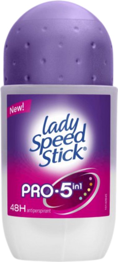 Lady Speed Stick Pro 5 Benefits Deodorant Roll-On - Deodorant Anti ...