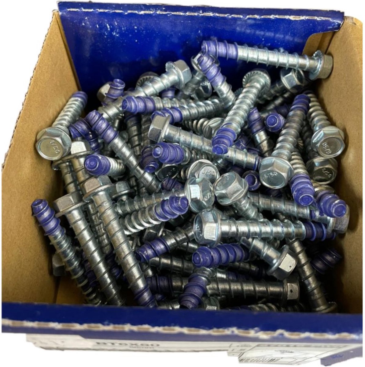 schroefanker zeskant 6x50mm (800st.) | bol.com